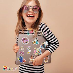 Toys | 10 Kids Cute Characters Mixed Kawaii Waterproof Vinyl Decal ...
